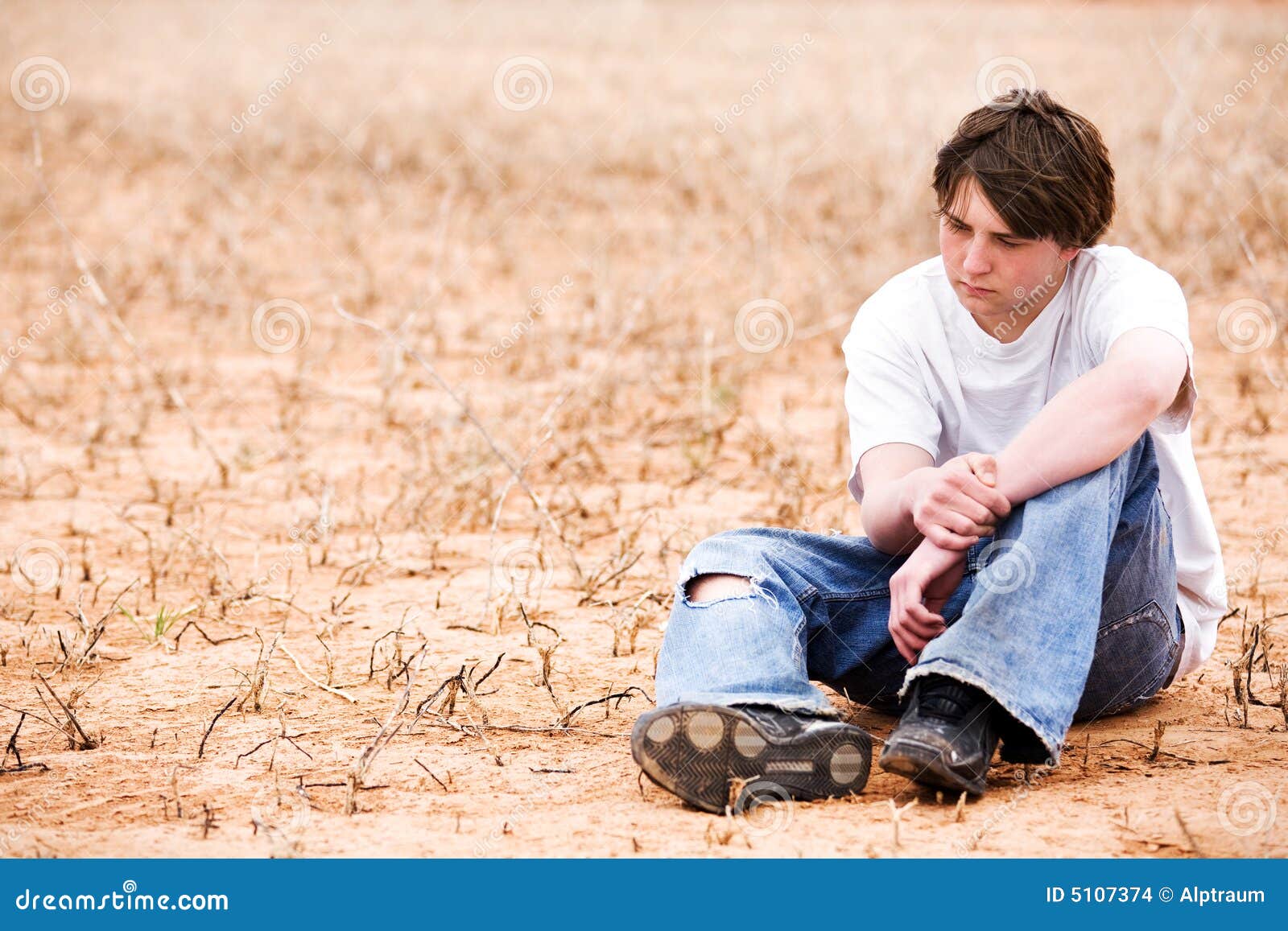 Teen depression stock photo. Image of depression, nature - 5107374