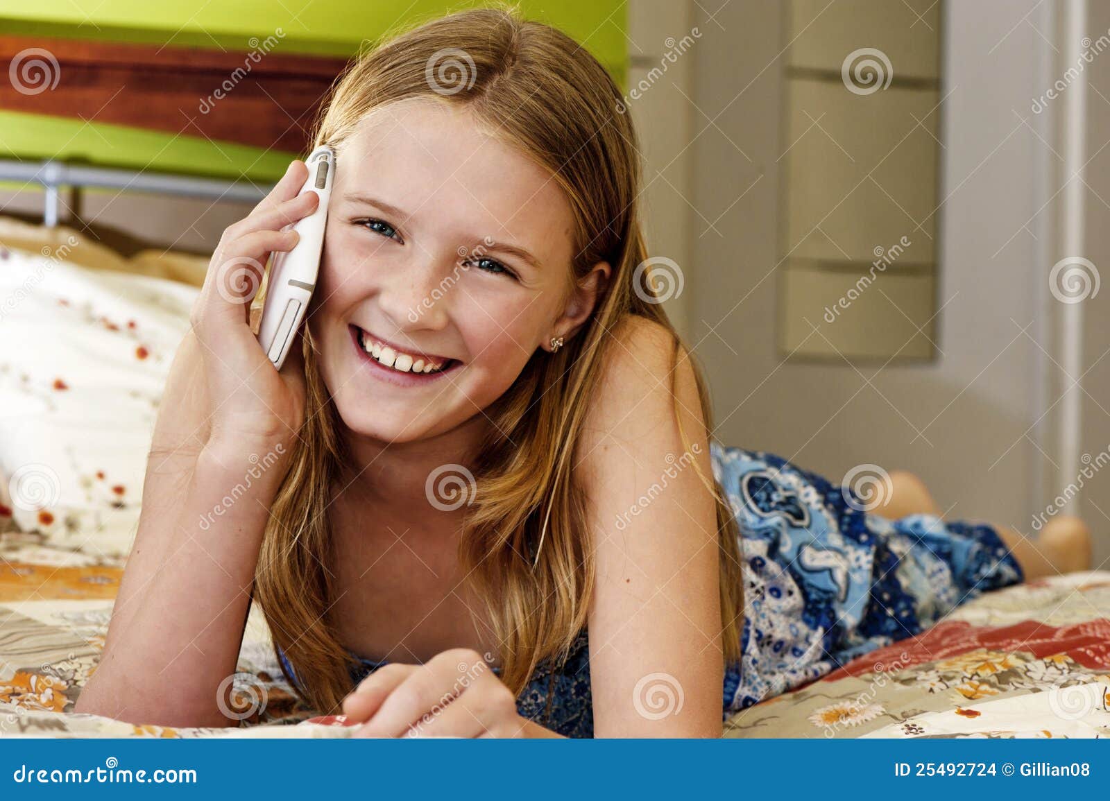 Teen girl chatting stock photo. Image of game, enjoy - 25492724