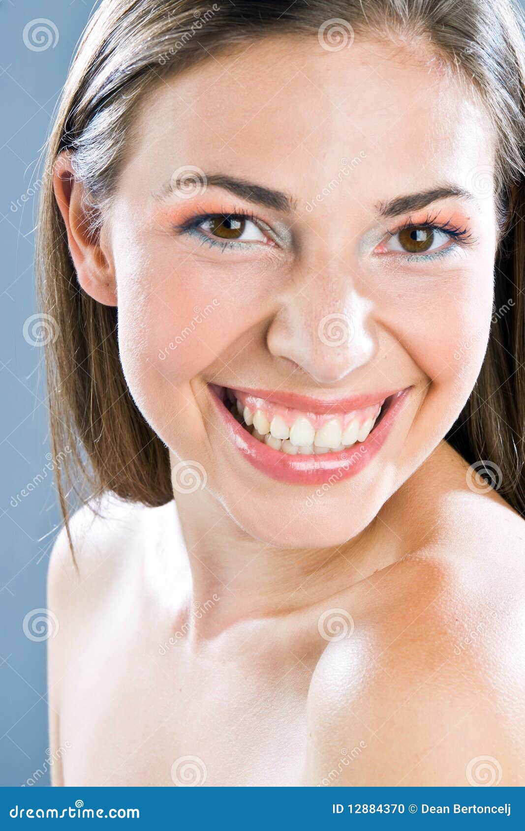 Teen Girl with Funny Expression Stock Photo - Image of cosmetics, cute ...