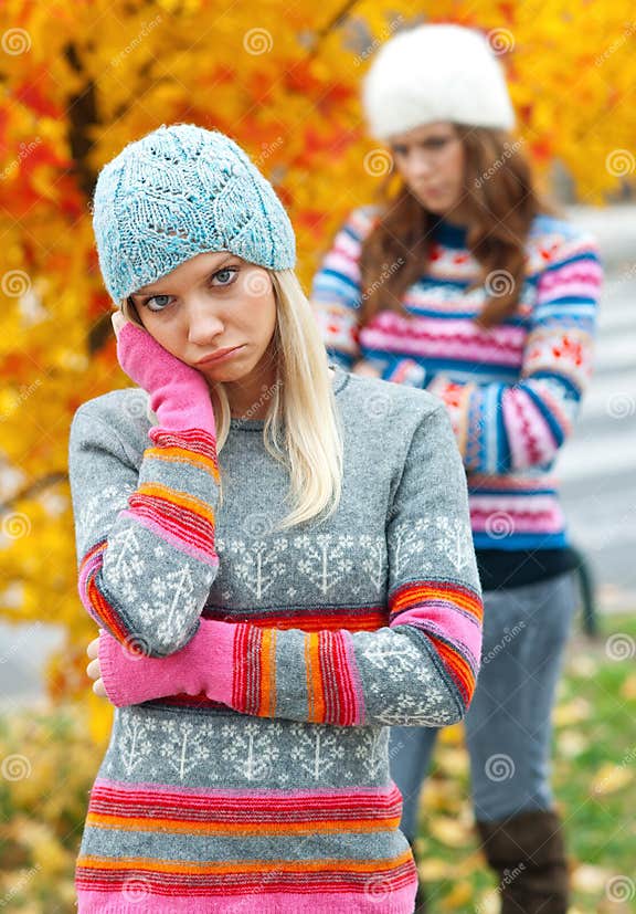Teen girls having problems stock photo. Image of friends - 21834586