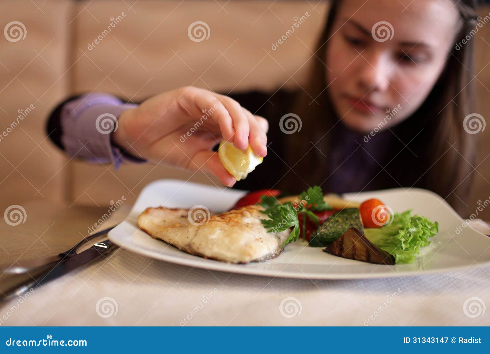 Teen has lunch stock image. Image of eating, finger, dining - 31343147
