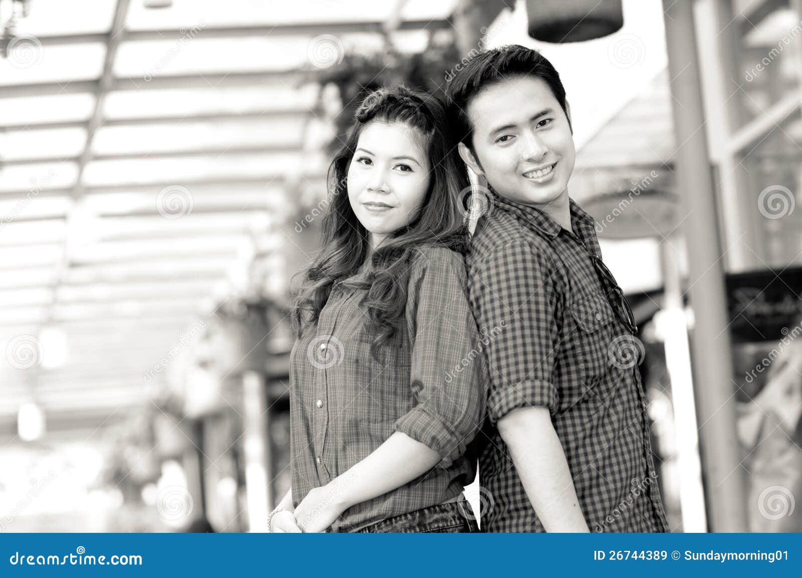 Teen lovers enjoy stock image. Image of girl, grass, happy - 26744389