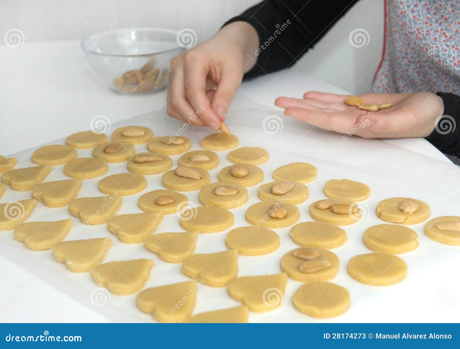 Teen Making Heart Shaped Cookies Stock Image - Image of homemade, cake ...