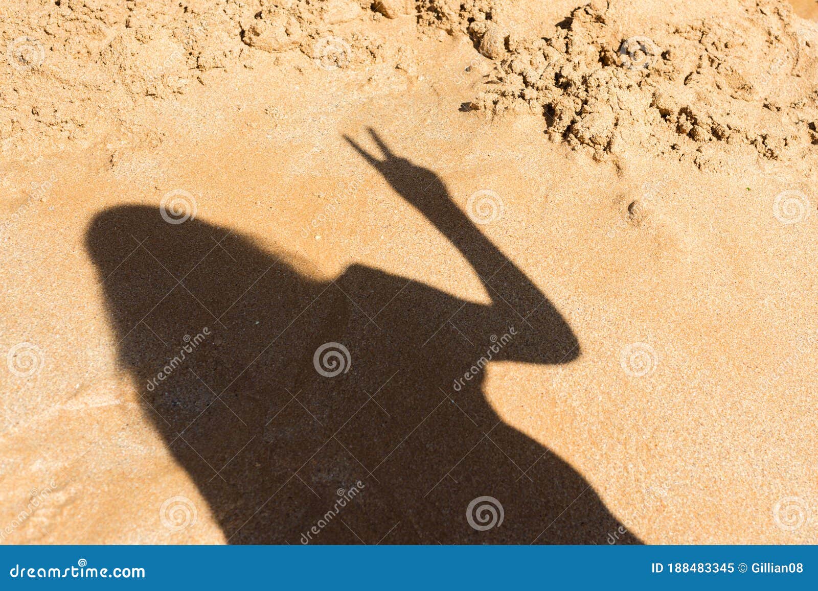 Teen making shadow shapes stock image. Image of symbol - 188483345