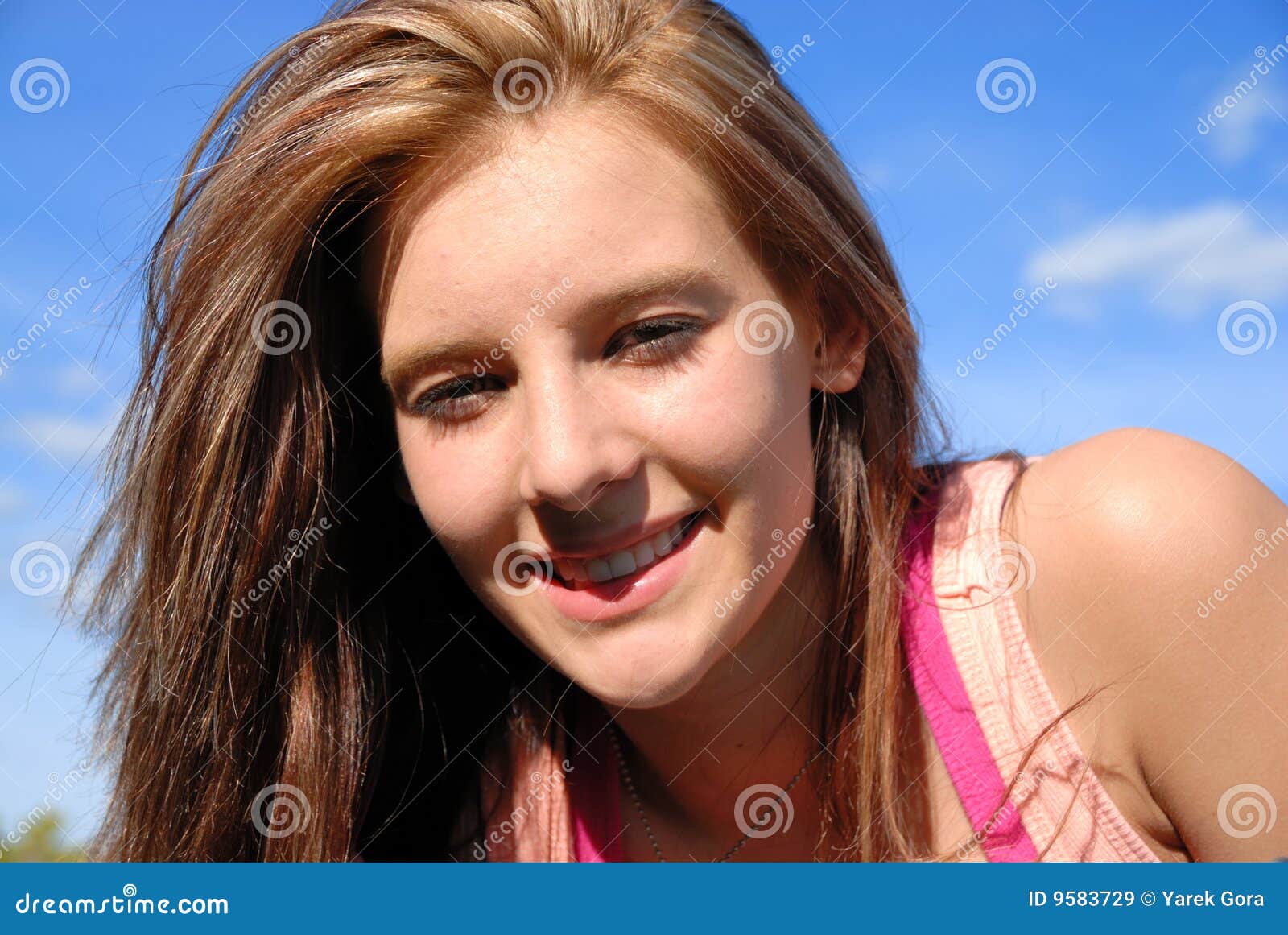 Teen smiling stock image. Image of looking, happy, smile - 9583729