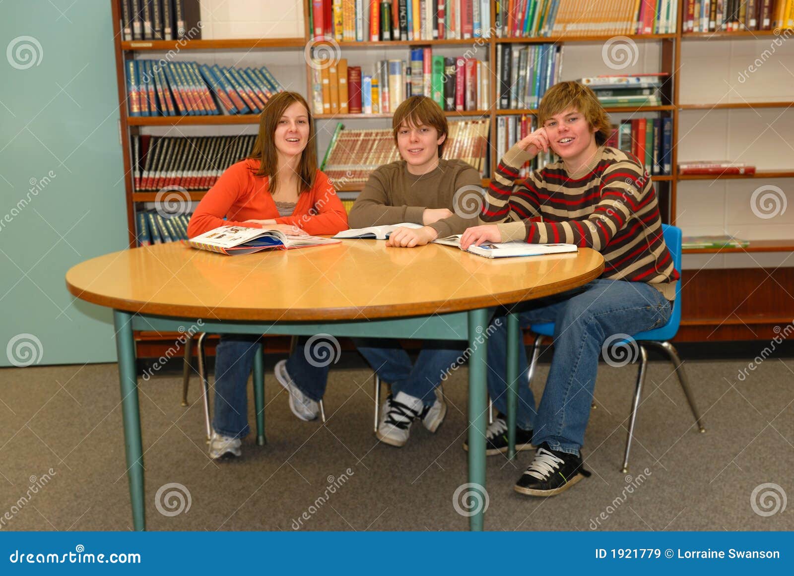 Teen Study Group stock image. Image of examination, concentrate - 1921779