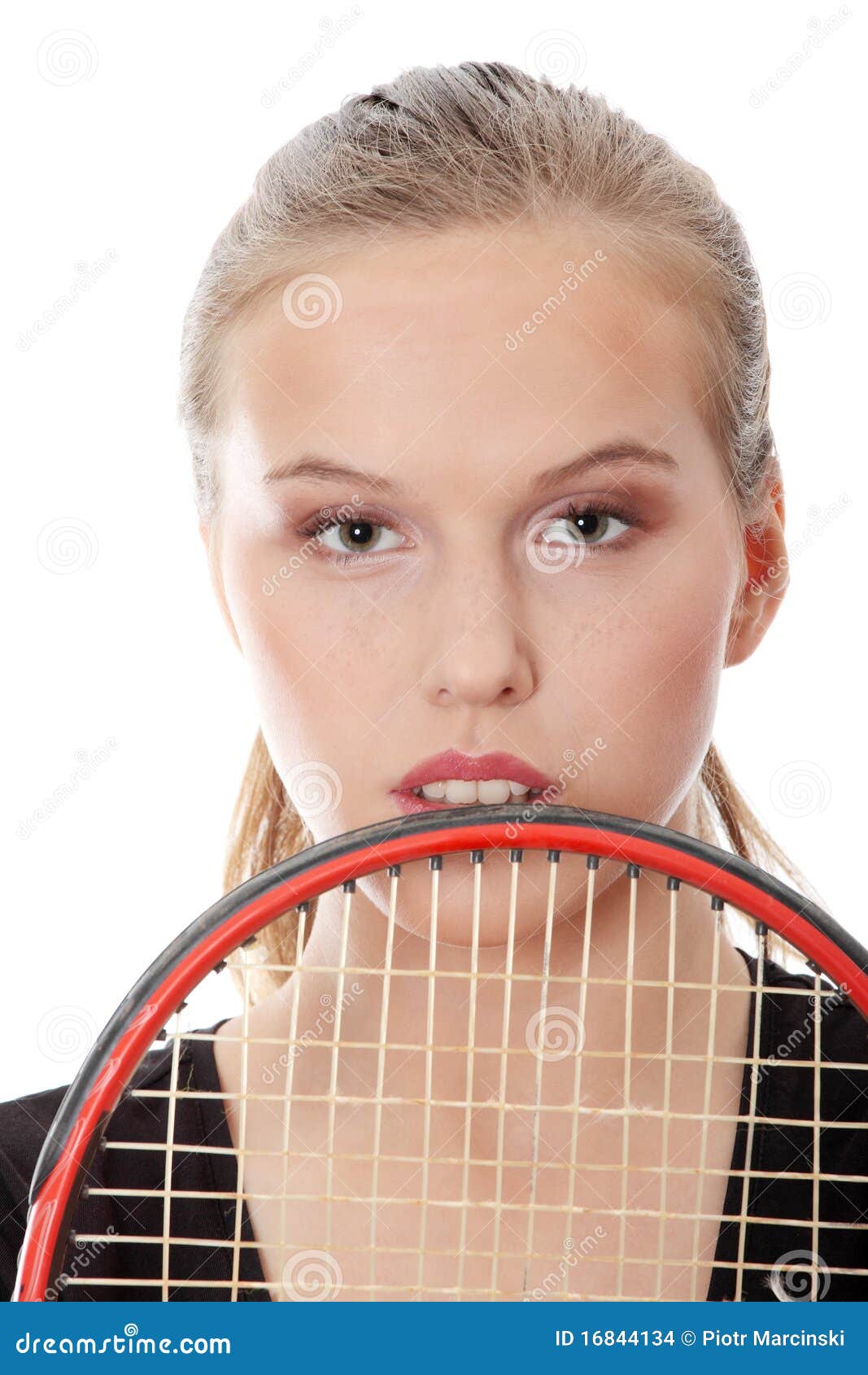 Teen tennis player stock photo. Image of athletic, raquet - 16844134