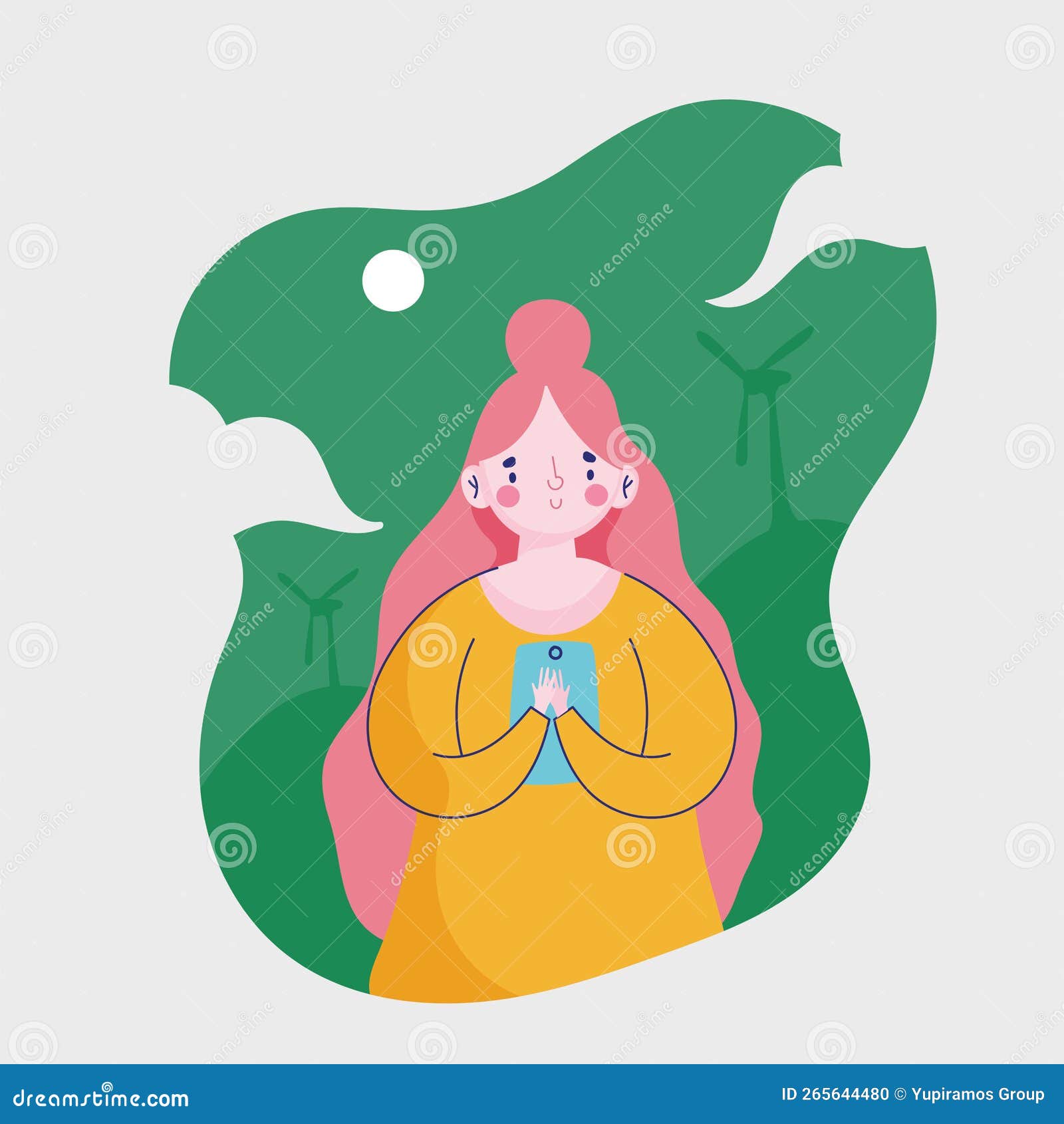 Teen Boy Using Hairspray Vector Cartoon | CartoonDealer.com #188820484