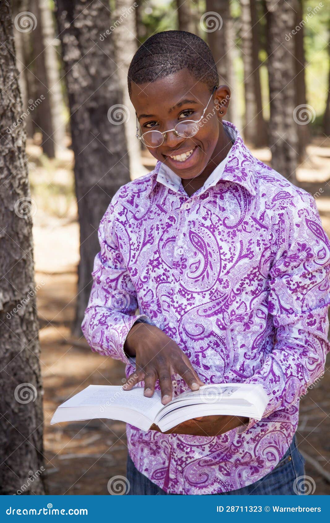 Teenage african boy stock image. Image of bold, city - 28711323
