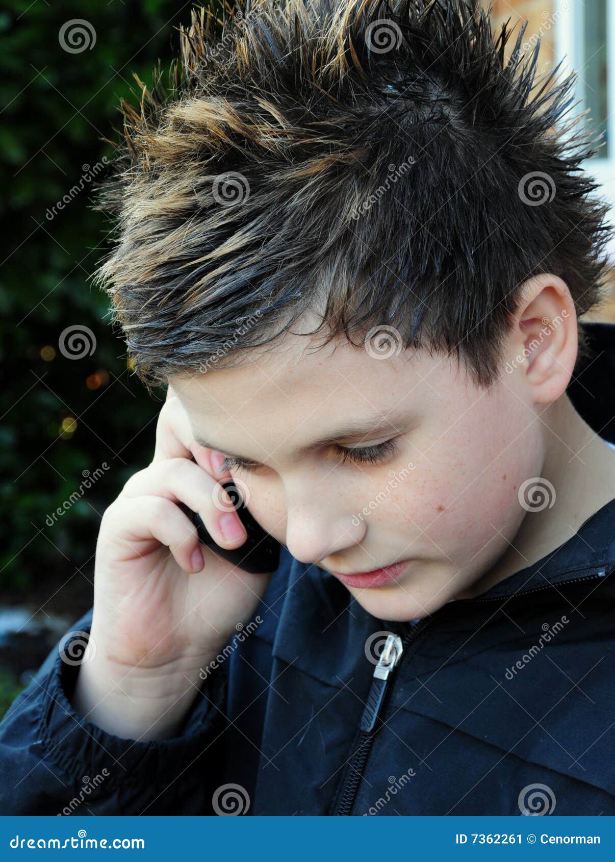 Teenage boy stock image. Image of communication, handsome - 7362261