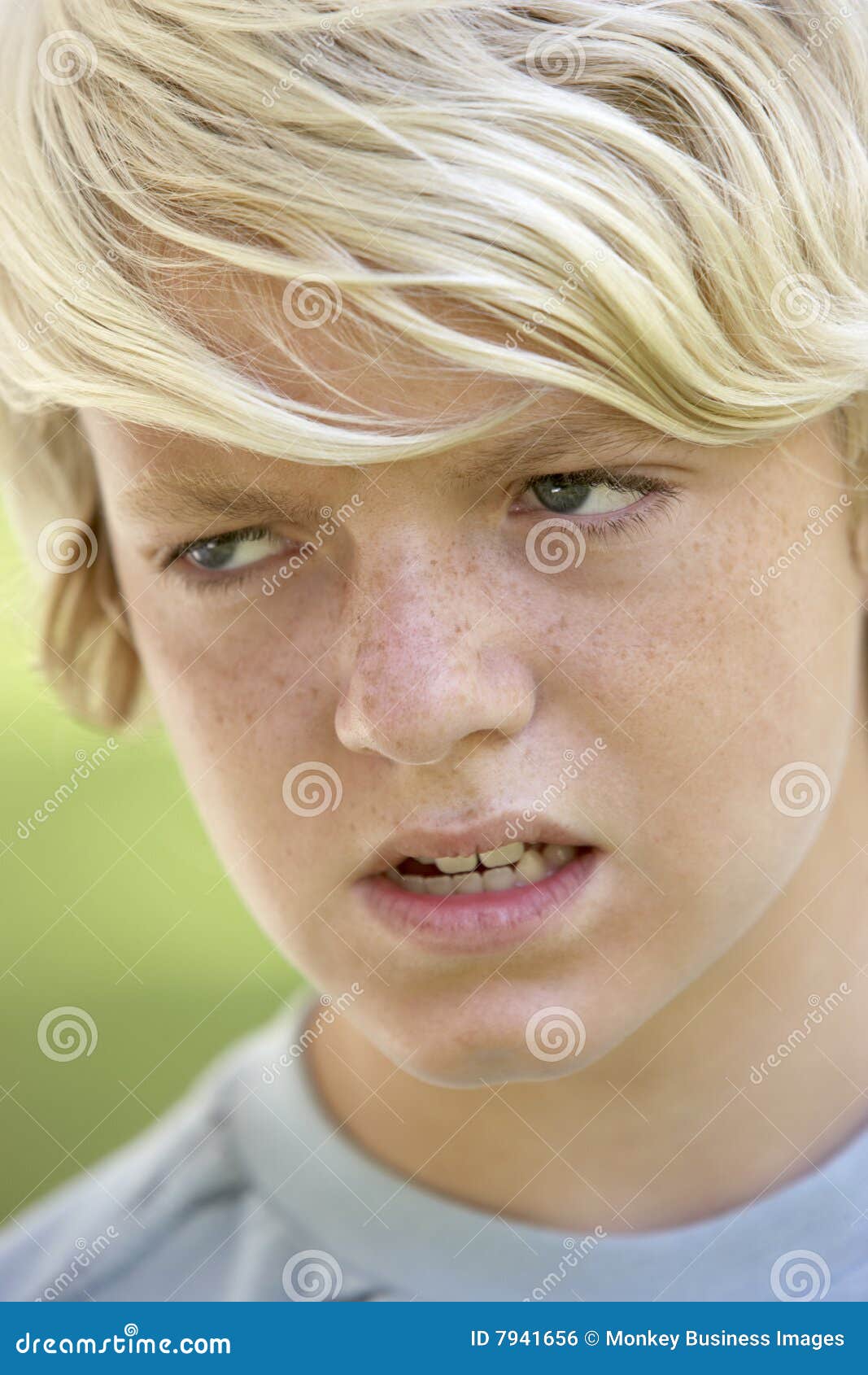 Teenage Boy Looking Angry stock photo. Image of unhappy - 7941656