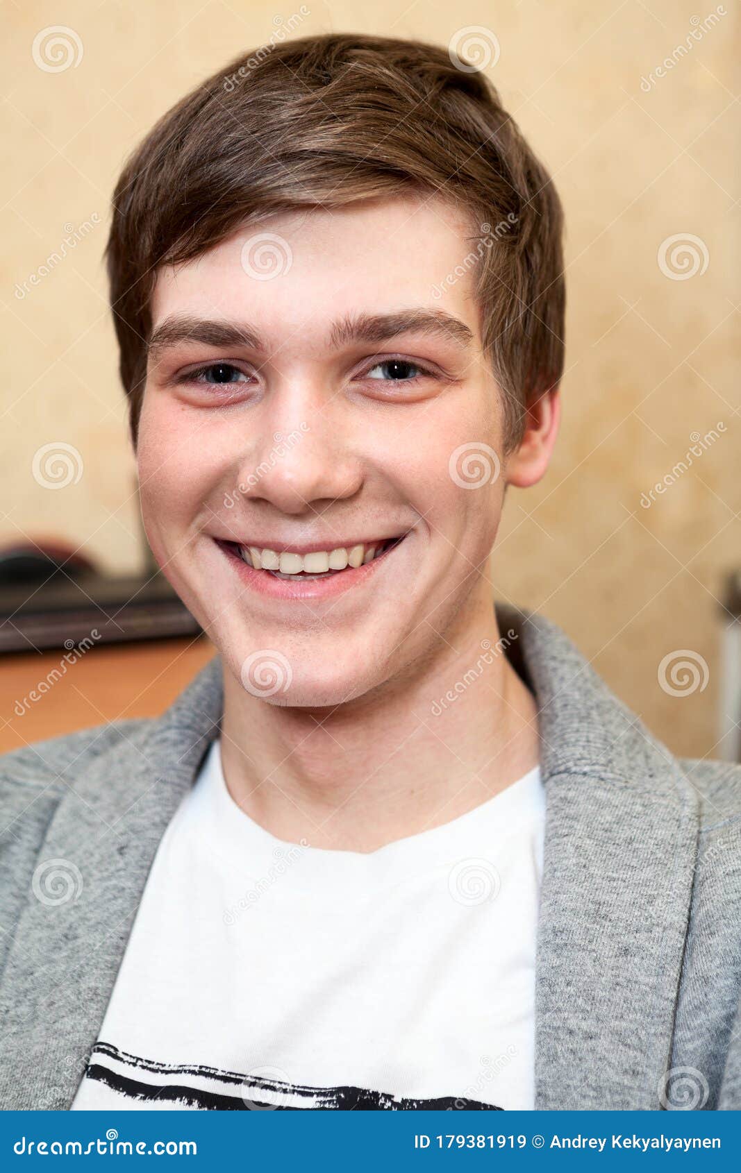 Teenage Caucasian Boy Head and Shoulders Portrait, Emotional and ... Teenage Caucasian Boy Head and Shoulders Portrait, Emotional and ...