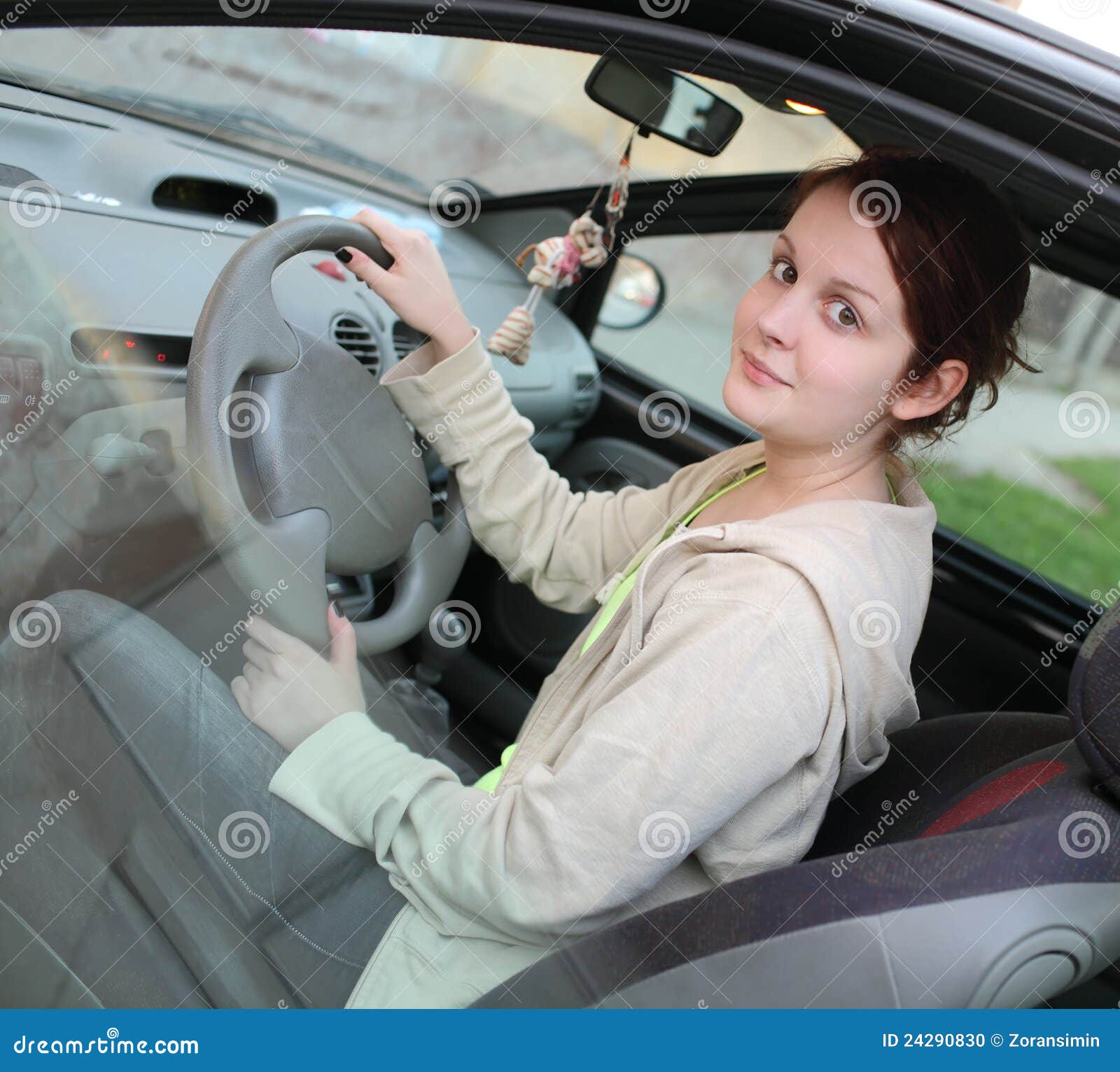Teenage driver stock photo. Image of vehicle, people - 24290830
