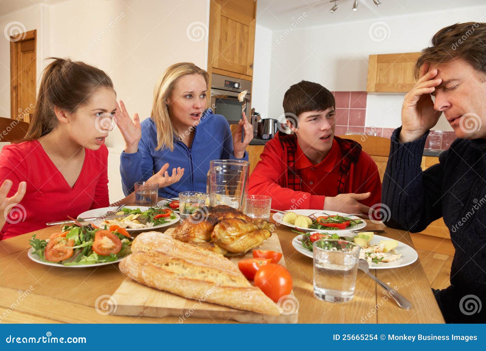 Teenage Family Having Argument Stock Images - Image: 25665254 Teenage Family Having Argument Stock Images - Image: 25665254