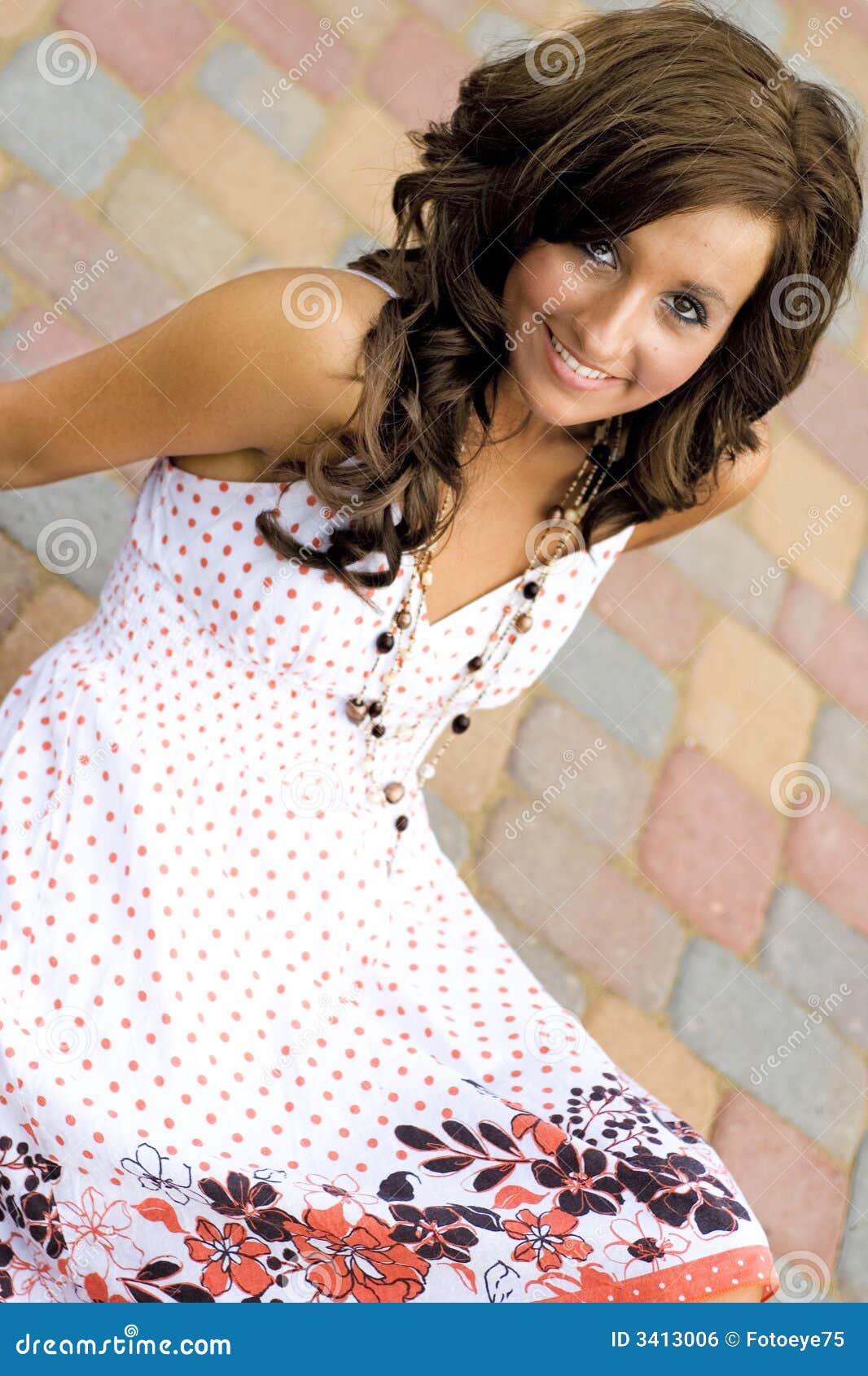 Teenage Fashion Model stock photo. Image of girl, pretty - 3413006