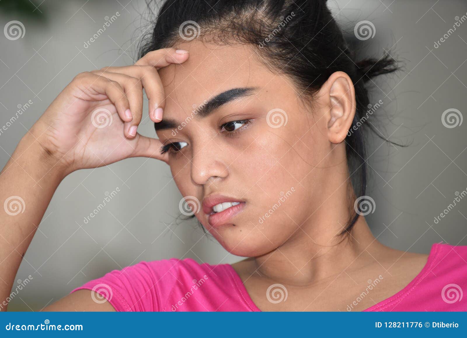 Teenage Female and Worry stock photo. Image of teenagers - 128211776