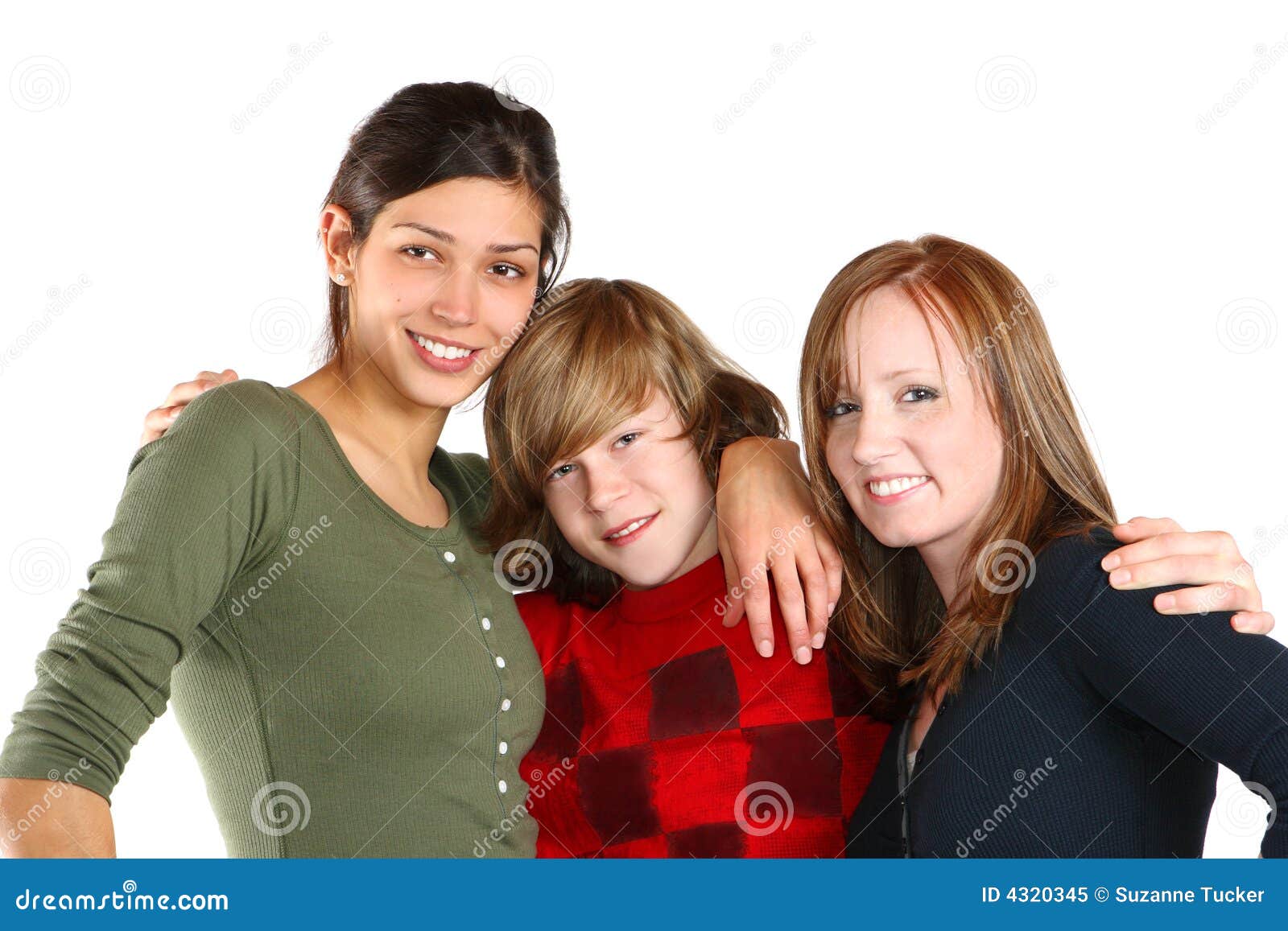 Teenage Friends stock image. Image of arms, adolescence - 4320345