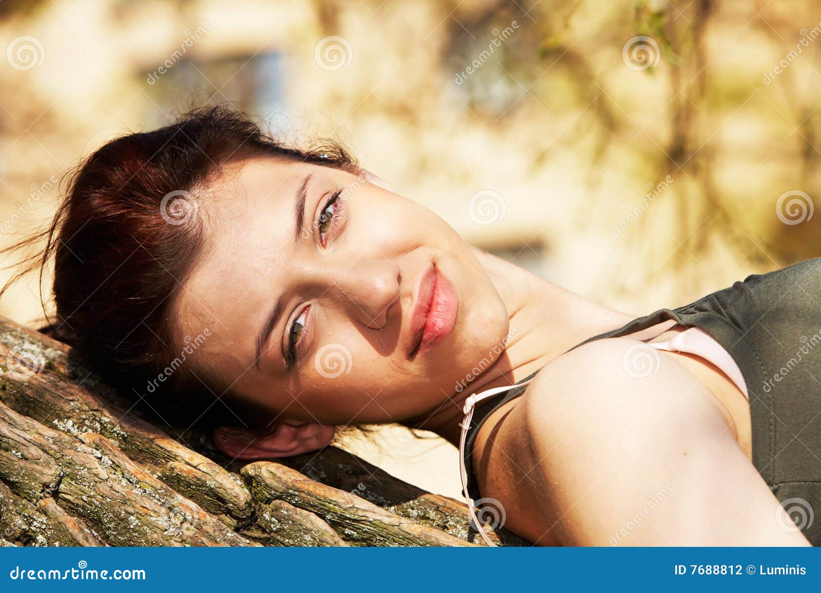 Teenage Girl Resting stock photo. Image of single, girl - 7688812