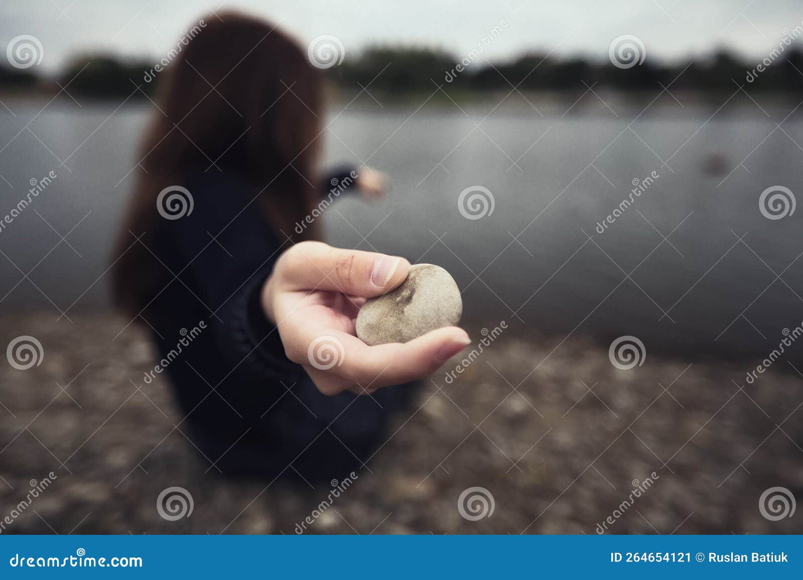 A Teenage Girl Stands Alone in Nature Trying To Cope with Anger and ... A Teenage Girl Stands Alone in Nature Trying To Cope with Anger and ...