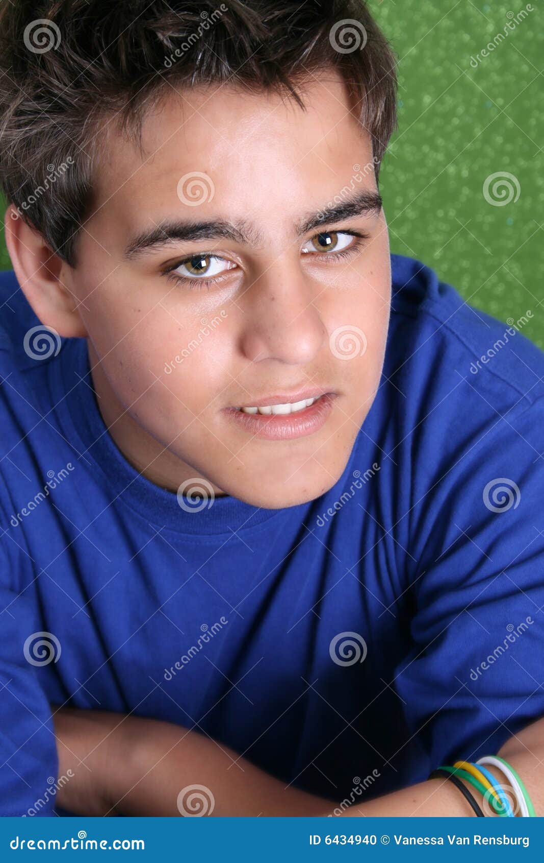Teenage Male Model stock photo. Image of handsome, brunette - 6434940