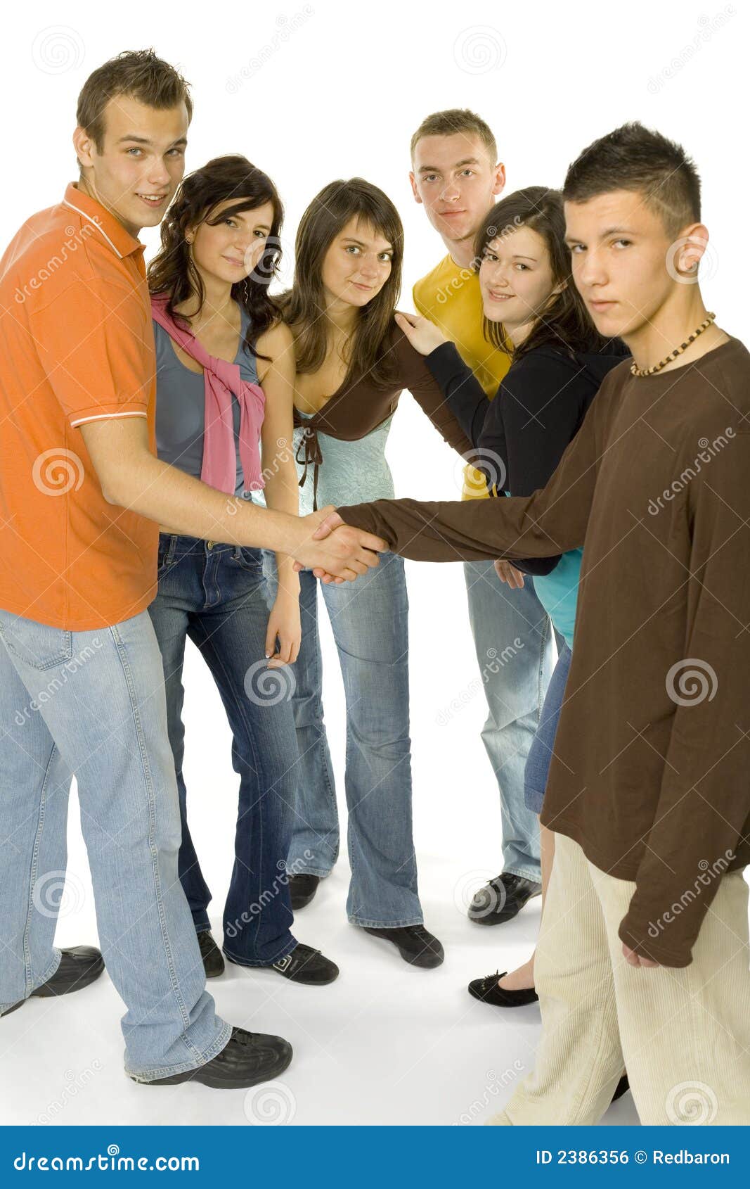 Teenage meeting stock photo. Image of boys, meeting, handshake - 2386356