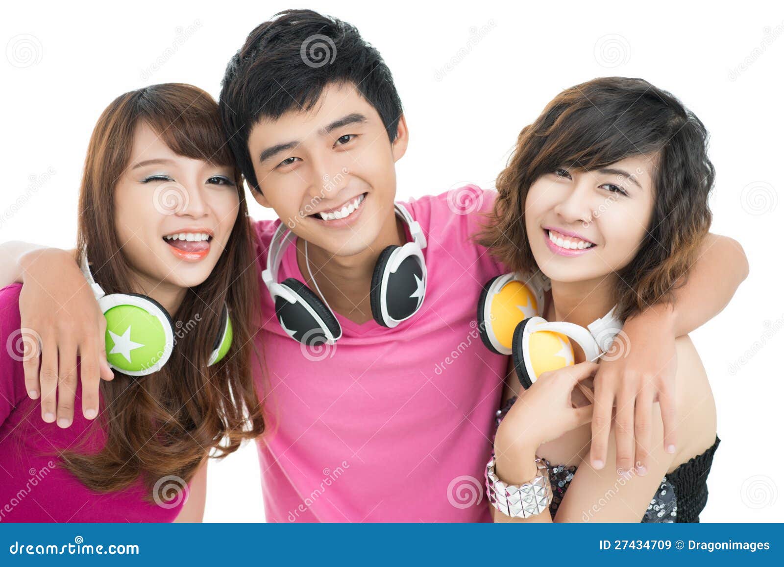 Teenage team stock image. Image of adult, girlfriend - 27434709