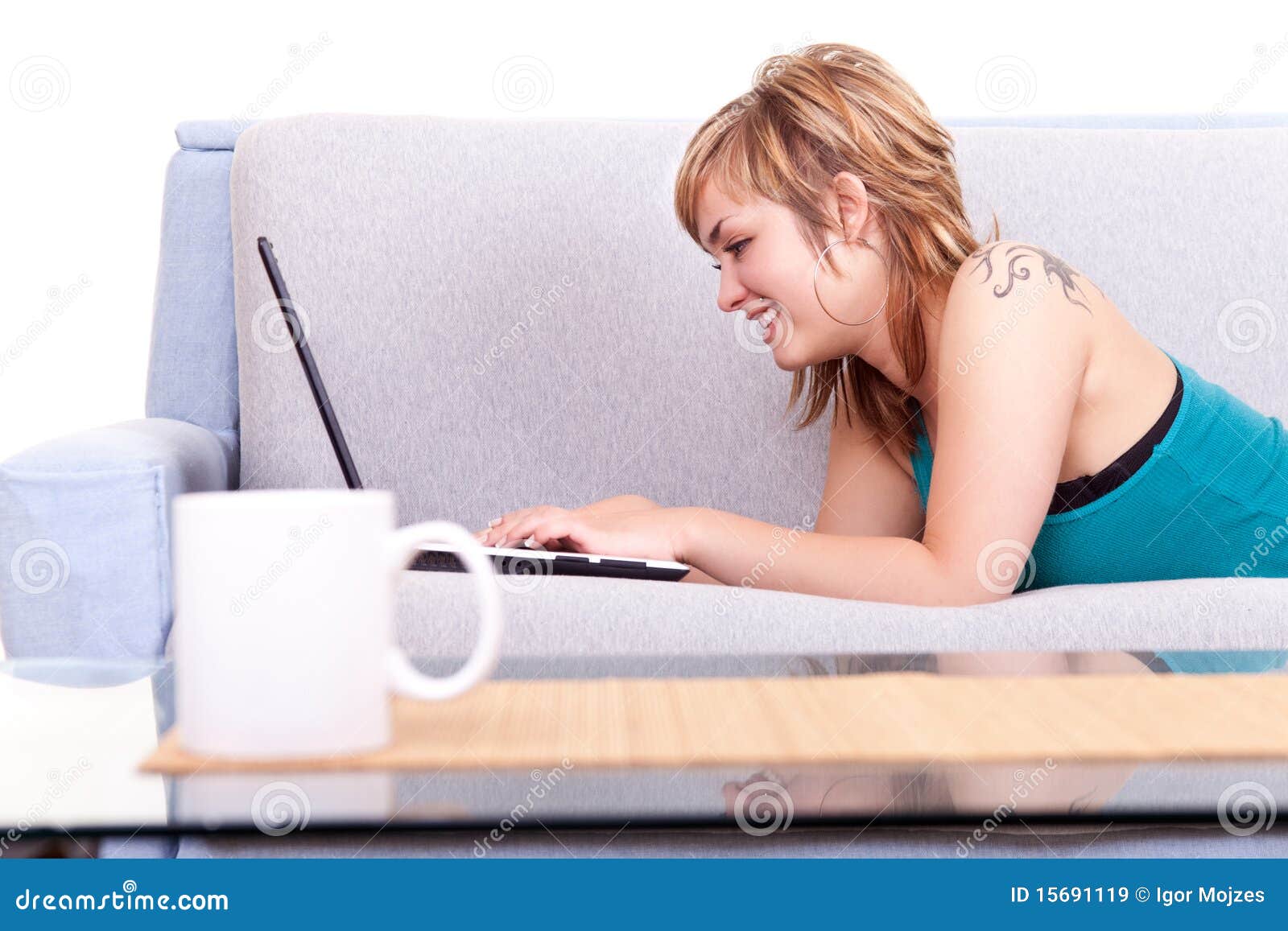 Teenager chating stock image. Image of happiness, adolescent - 15691119