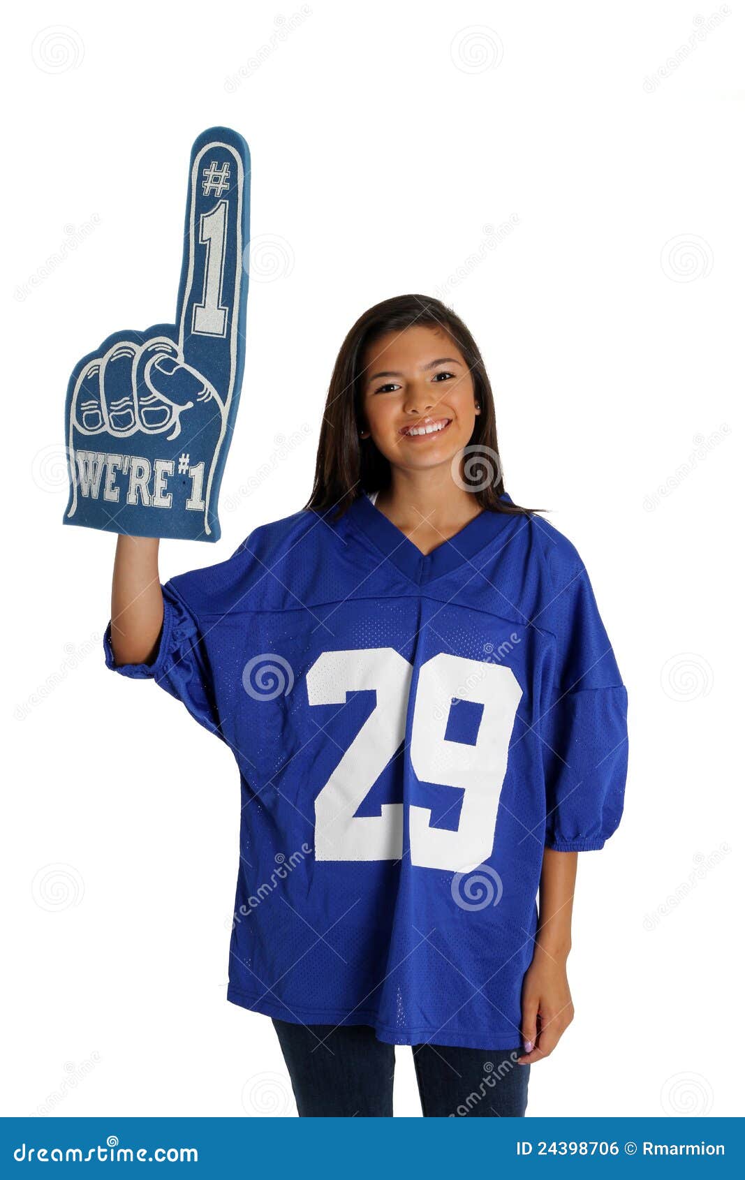 Teenager Cheering stock photo. Image of teen, female - 24398706