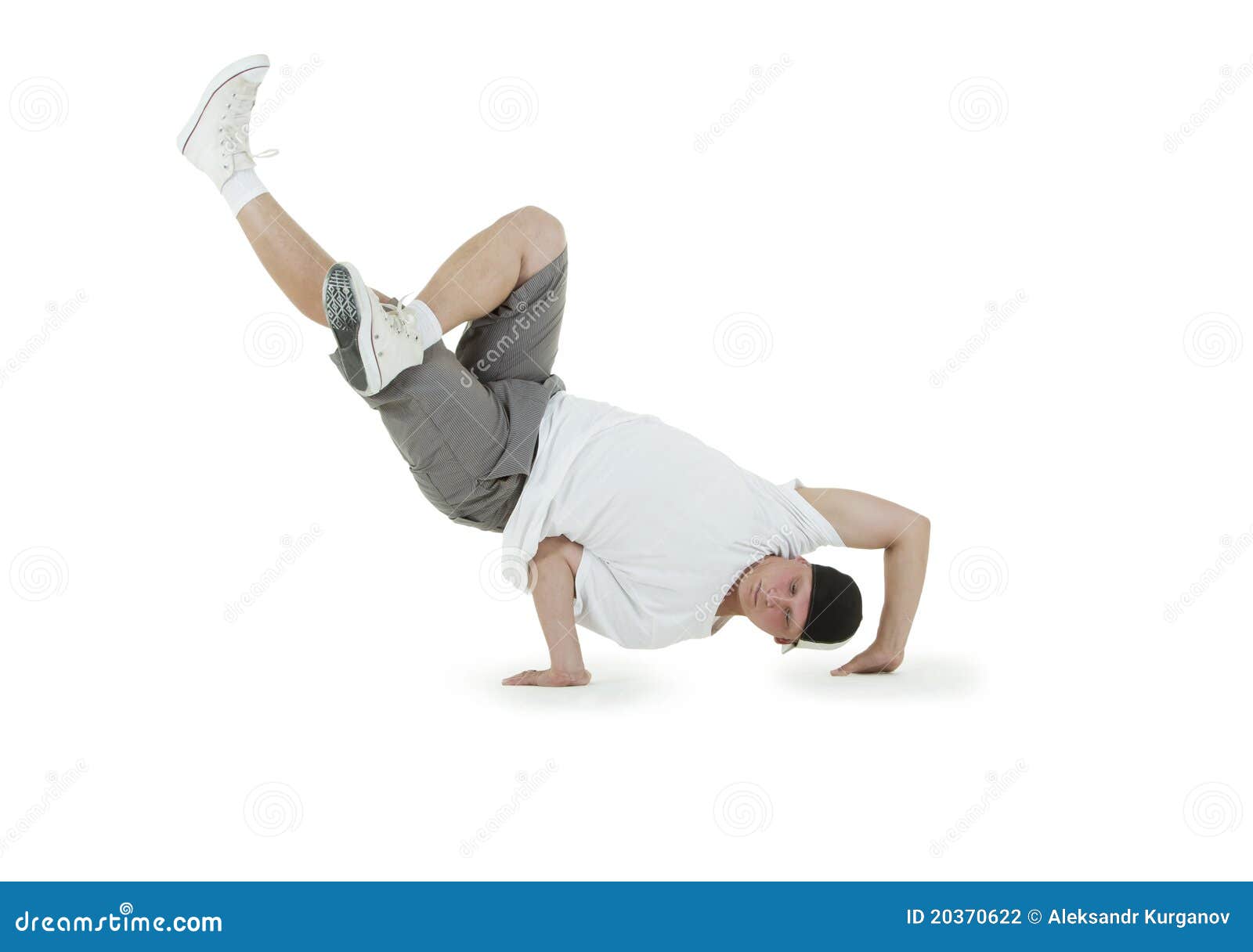 Teenager Dancing Breakdance in Action Stock Photo - Image of fashion ...