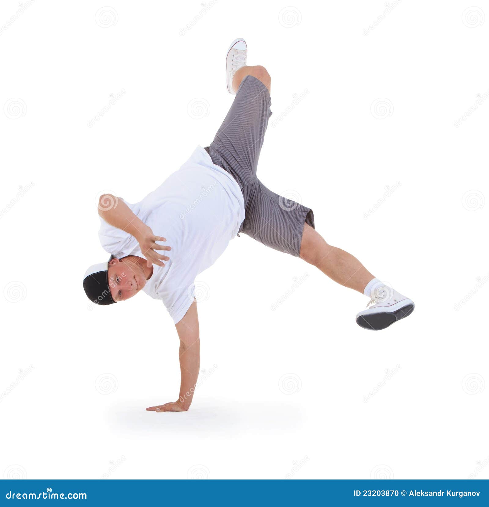 Teenager Dancing Breakdance in Action Stock Photo - Image of people ...