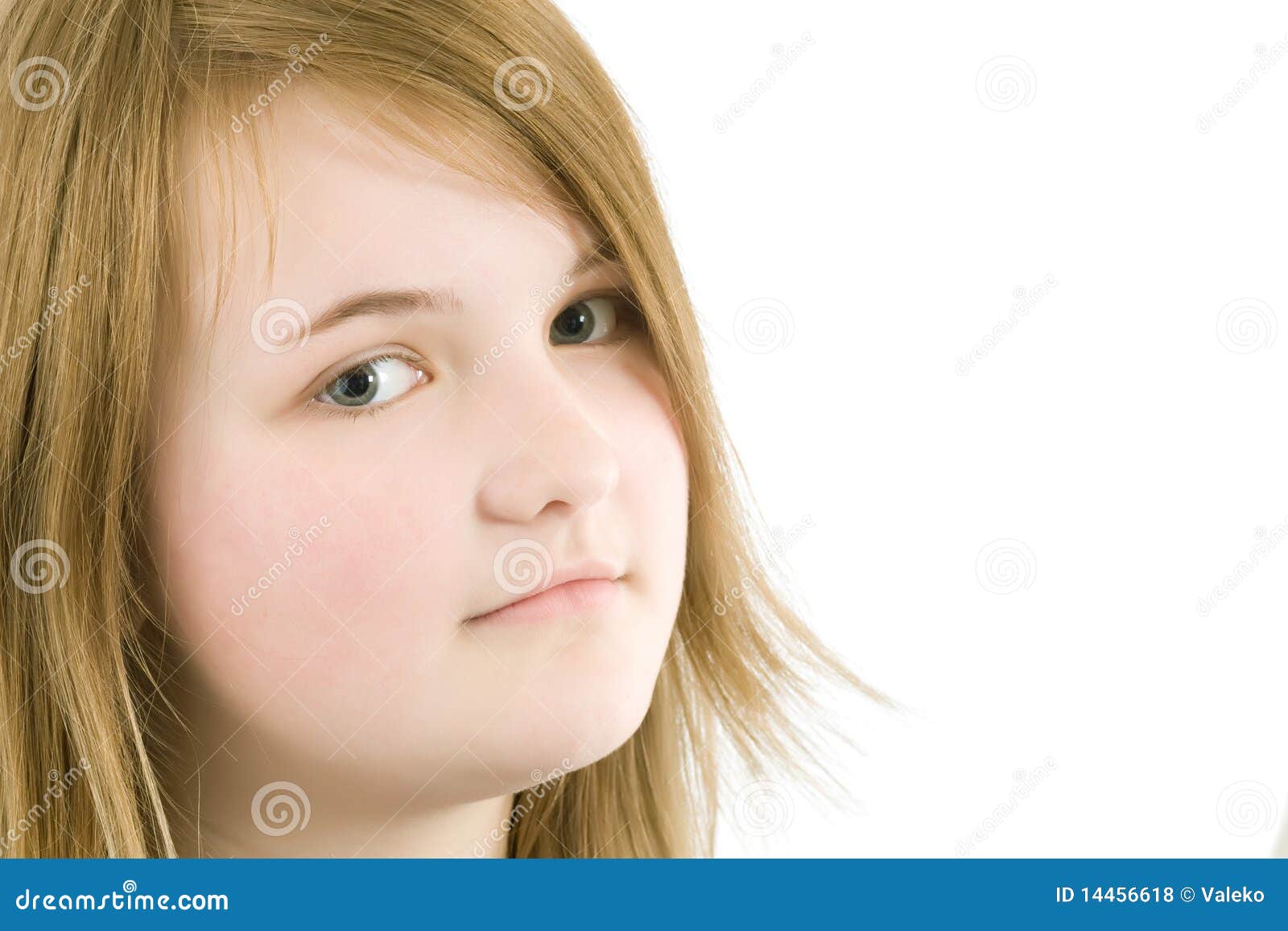 Teenager girl stock photo. Image of dreaming, children - 14456618