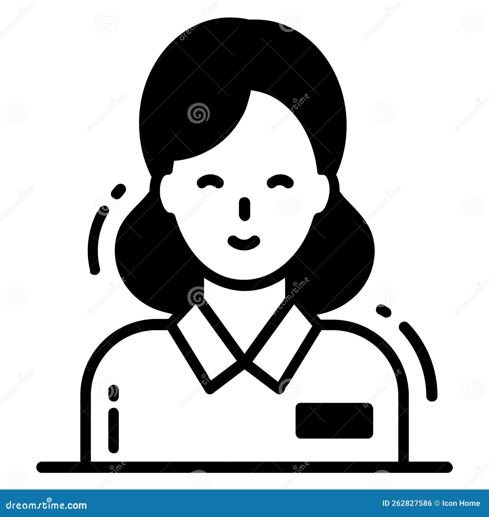 Teenager Icon, Single Avatar Vector Illustration Stock Vector ...