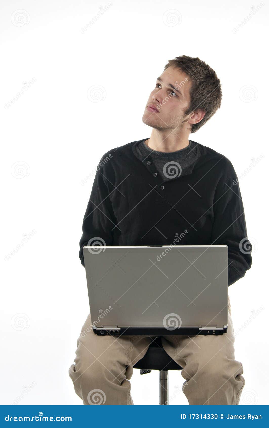 Teenager Boy Sitting Stool Stock Photos - Free & Royalty-Free Stock ...