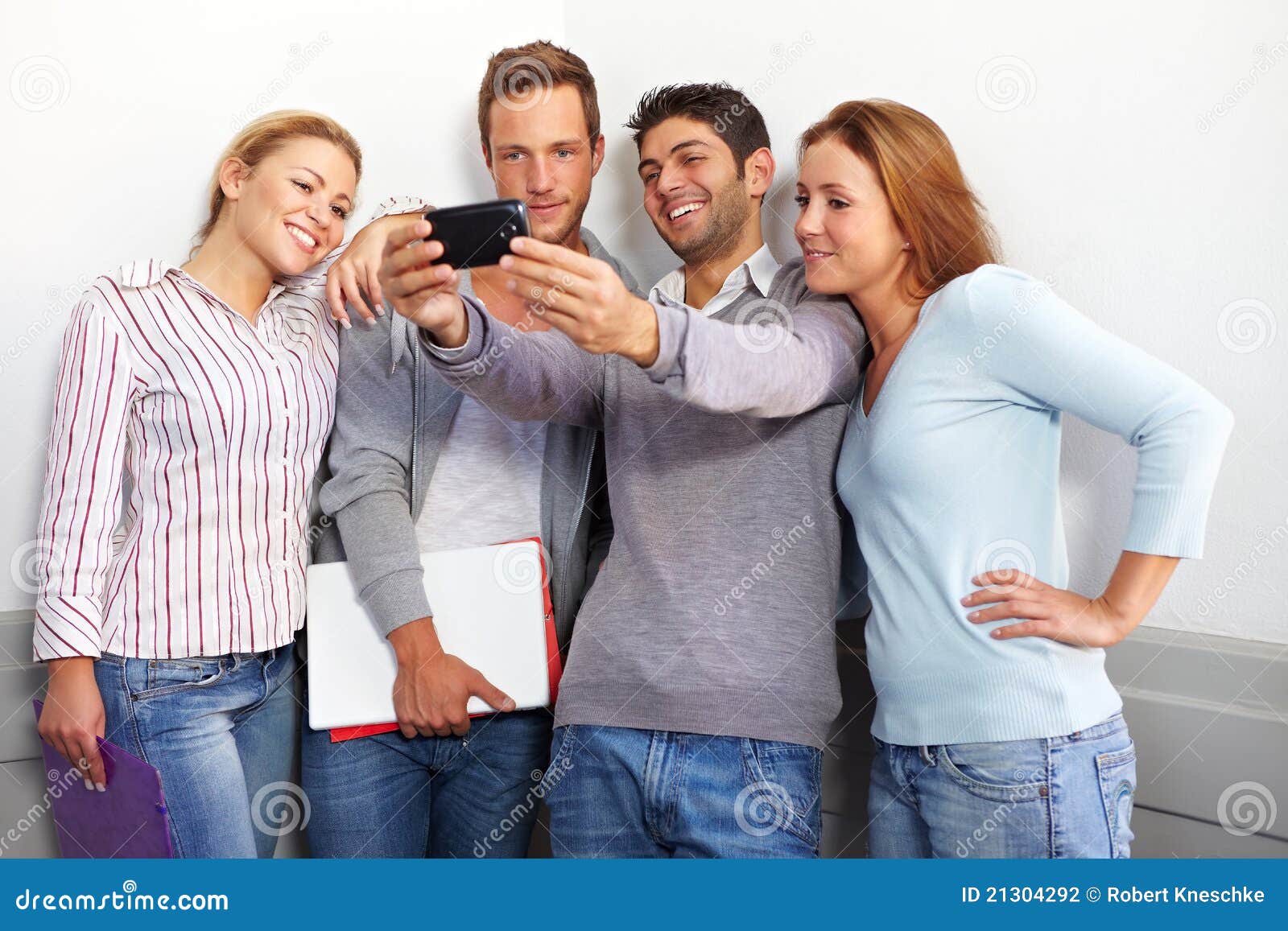 Teenager Looking at Smartphone Stock Photo - Image of laughing, talk ...