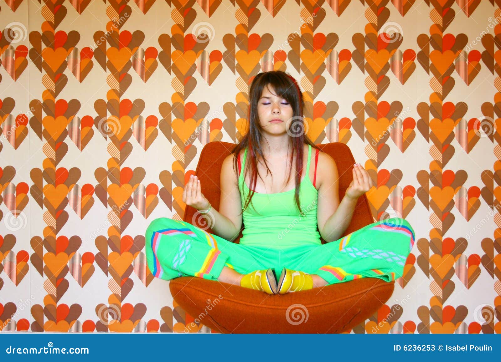 Teenager meditating stock image. Image of youth, caucasian - 6236253