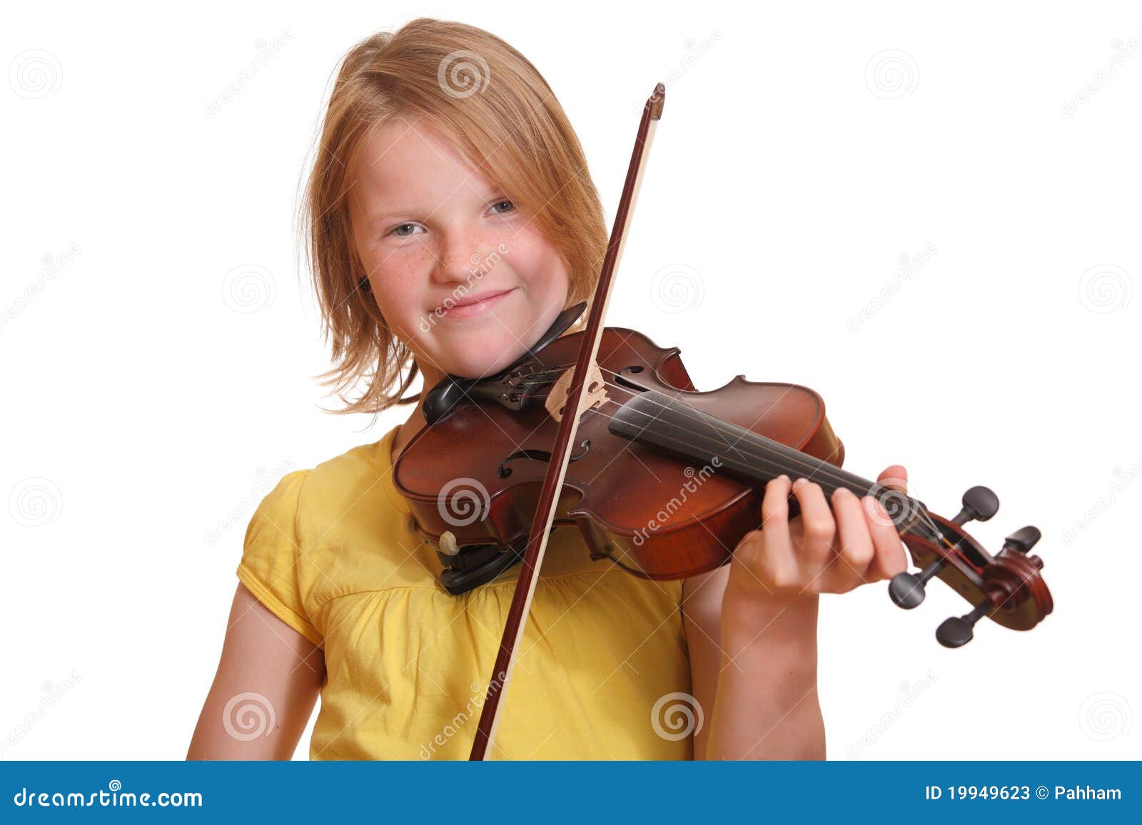 Teenager playing violin stock image. Image of little - 19949623