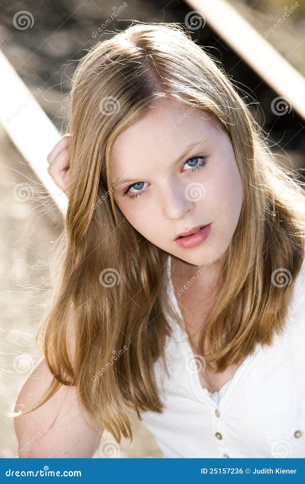 Teenager Portrait stock photo. Image of charming, beautiful - 25157236