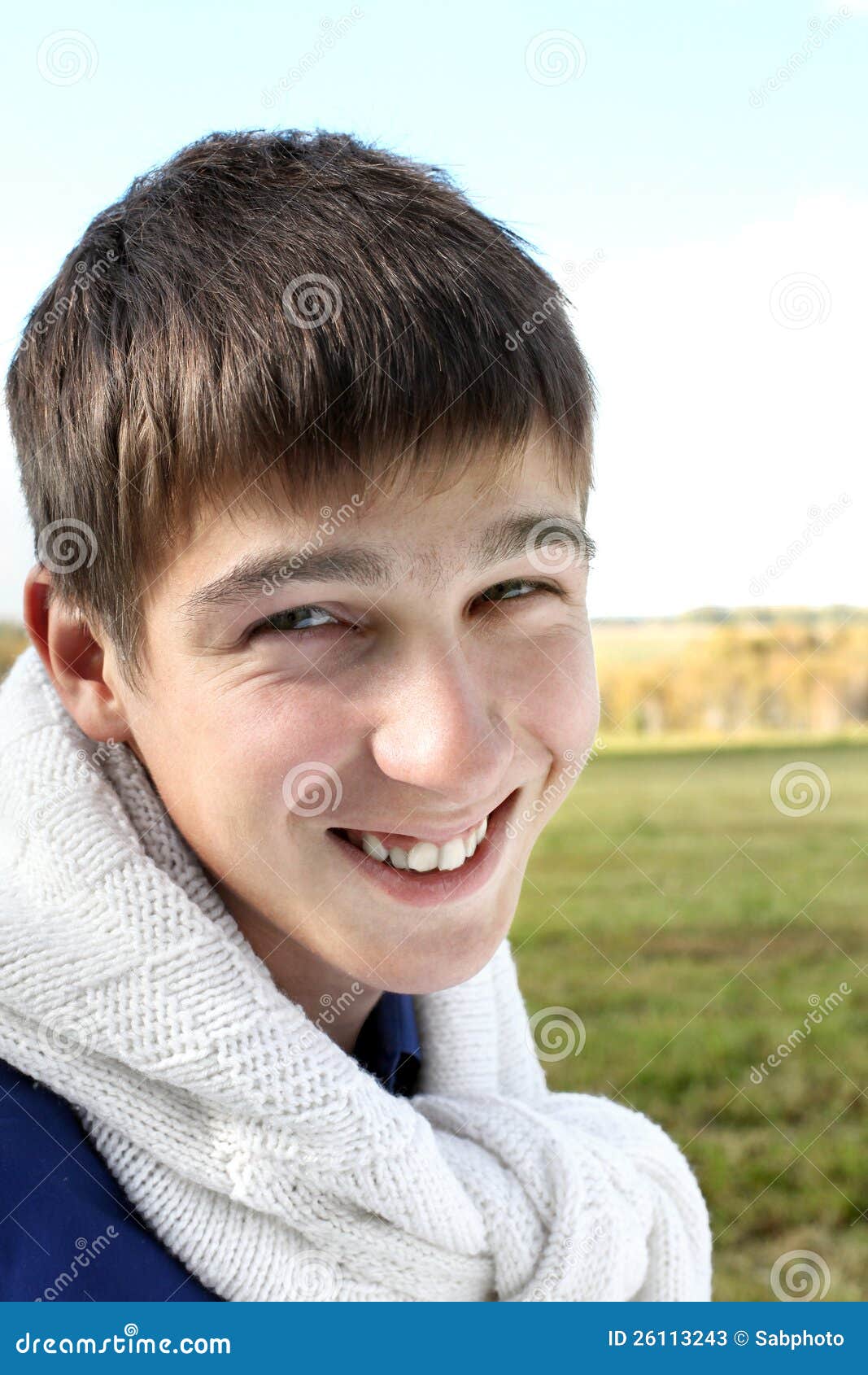 Teenager portrait stock image. Image of attractive, caucasian - 26113243