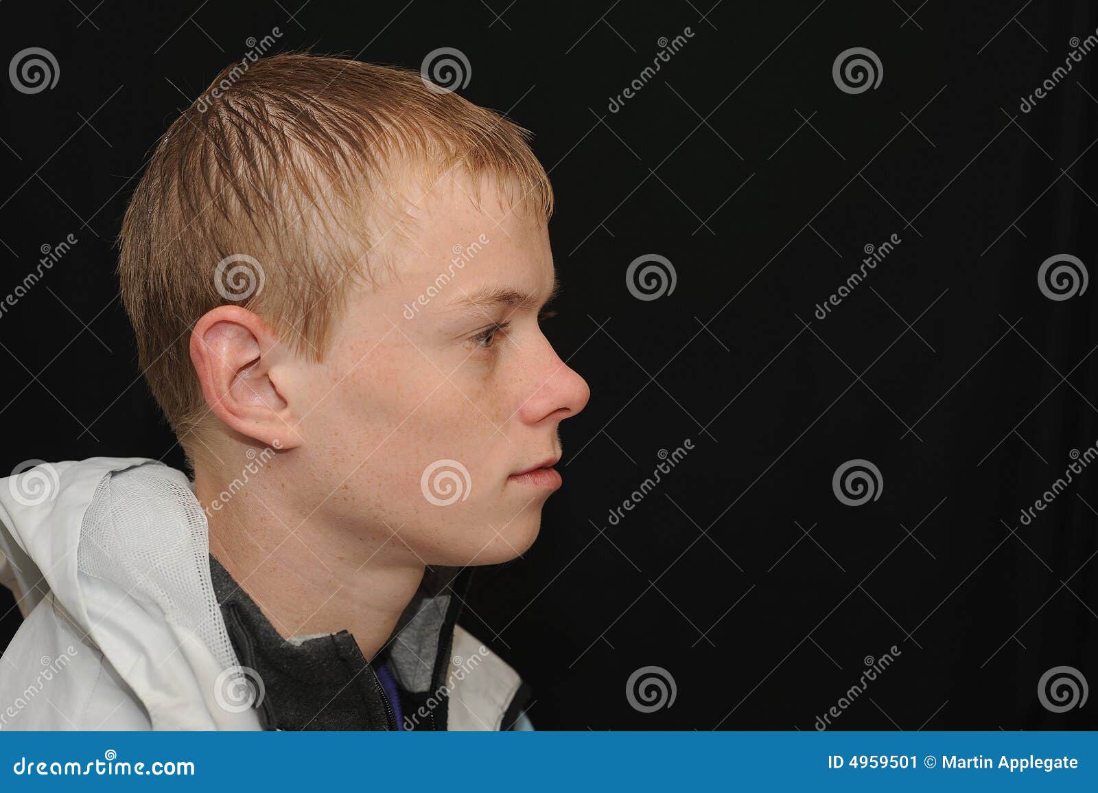 Teenager Profile Royalty-Free Stock Photo | CartoonDealer.com #6240417