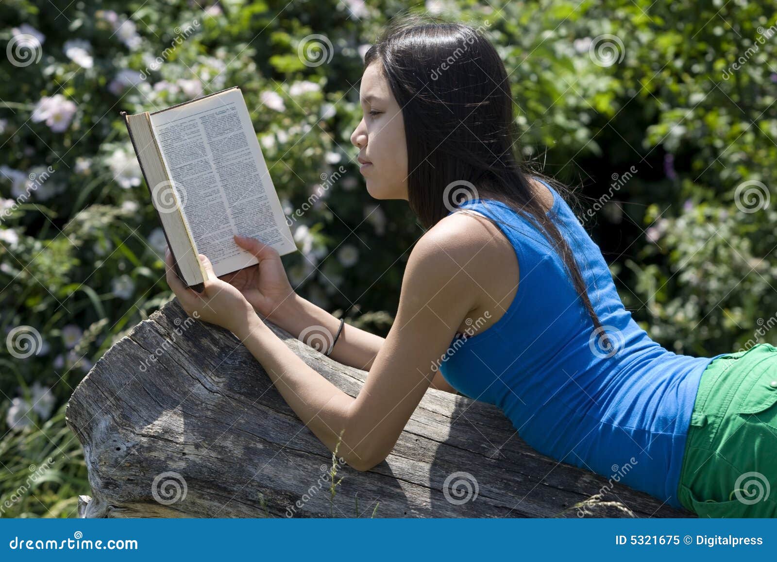Teenager Read A Book Picture. Image: 5321675
