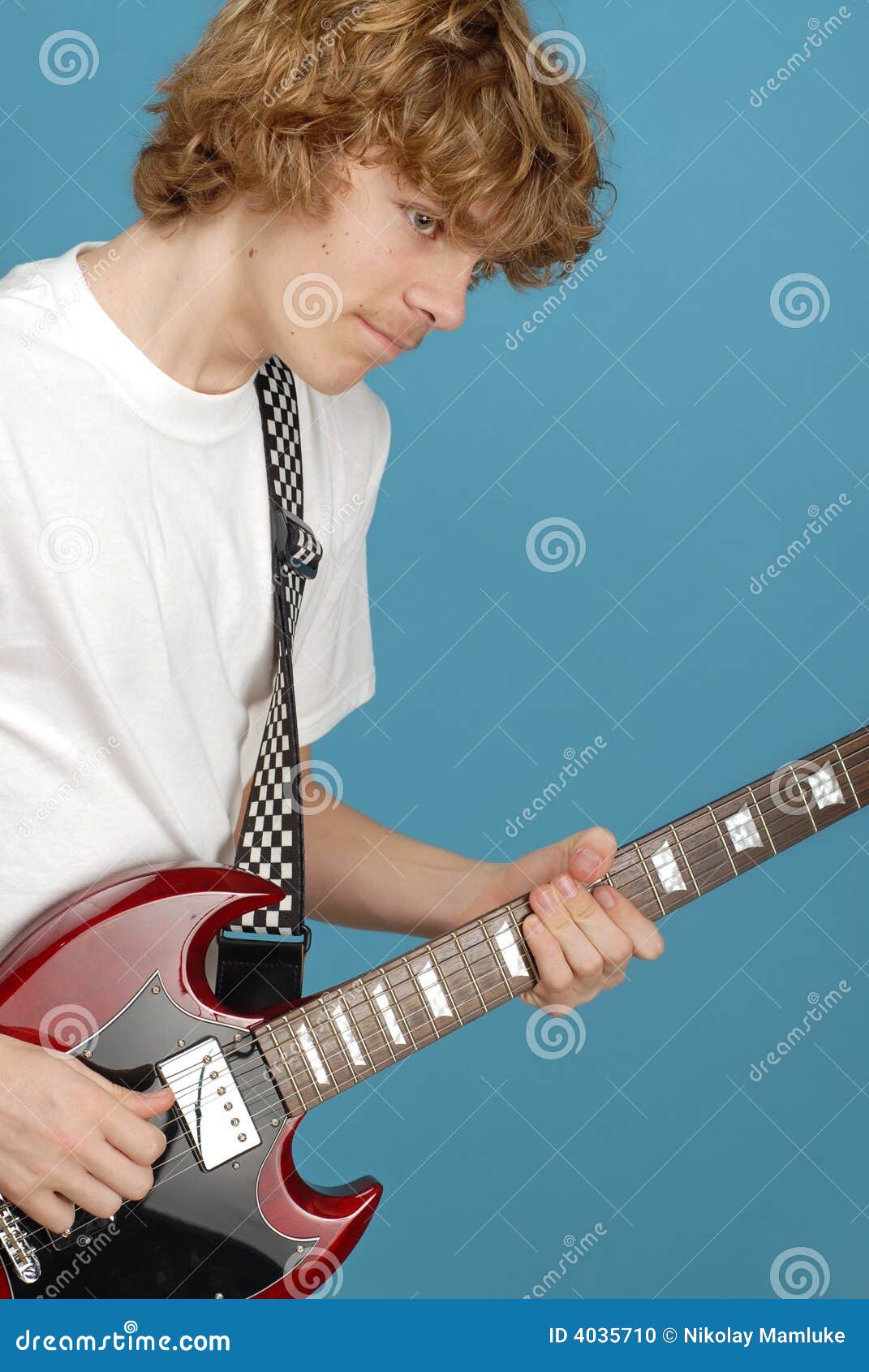 Teenager rocking out stock photo. Image of arts, metal - 4035710