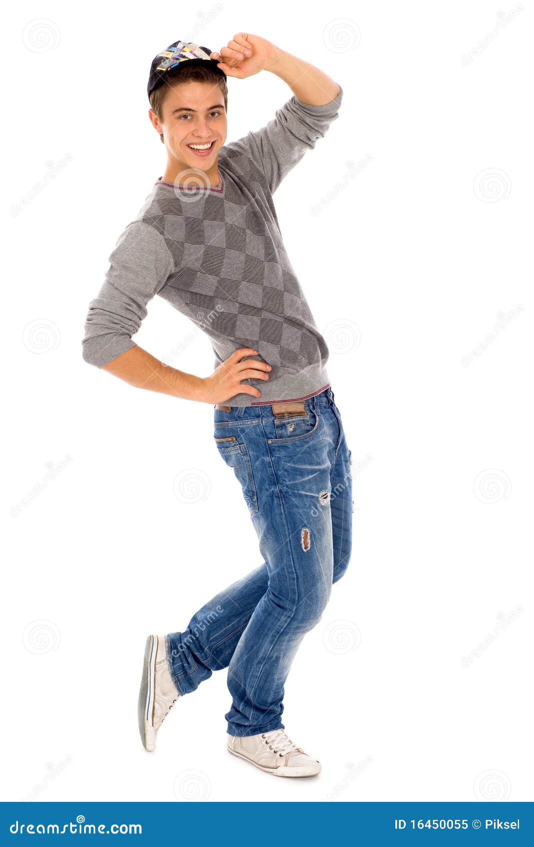 Teenager smiling stock image. Image of standing, happiness - 16450055