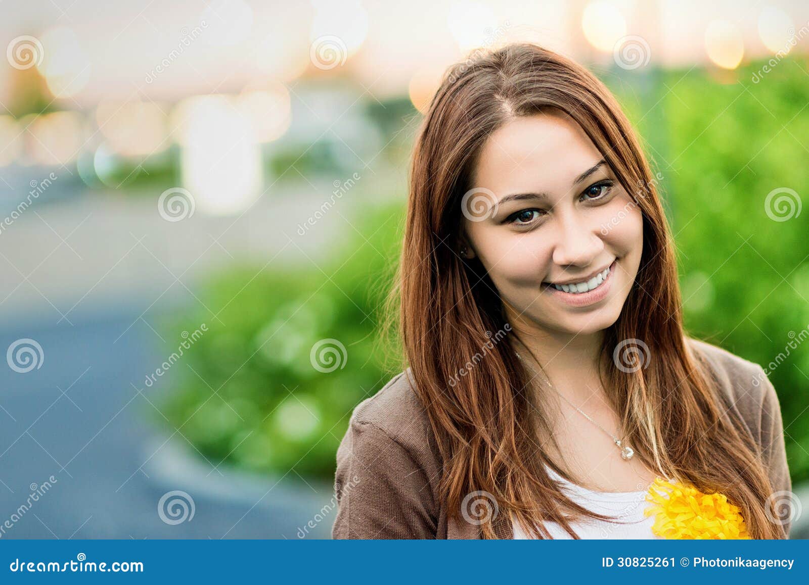 Teenager smiling happy stock image. Image of beautiful - 30825261