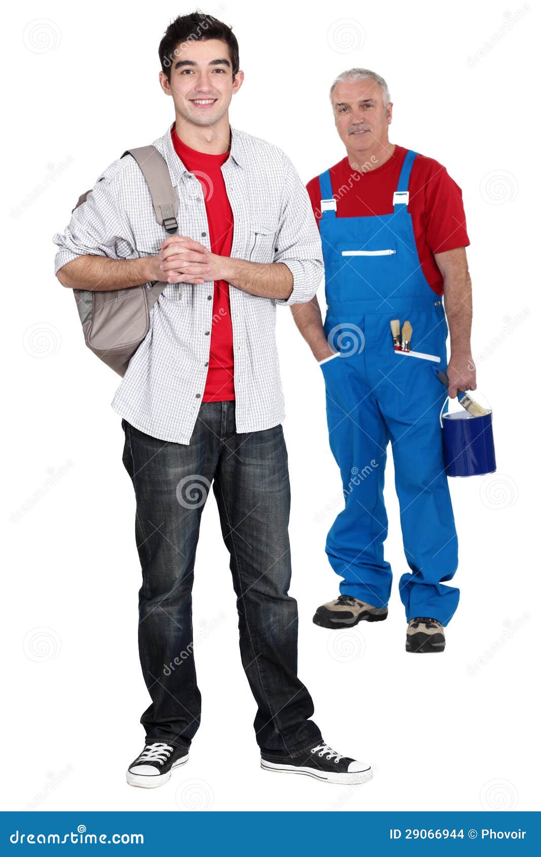 Teenager Starting His Apprenticeship Stock Photo - Image of attain ...