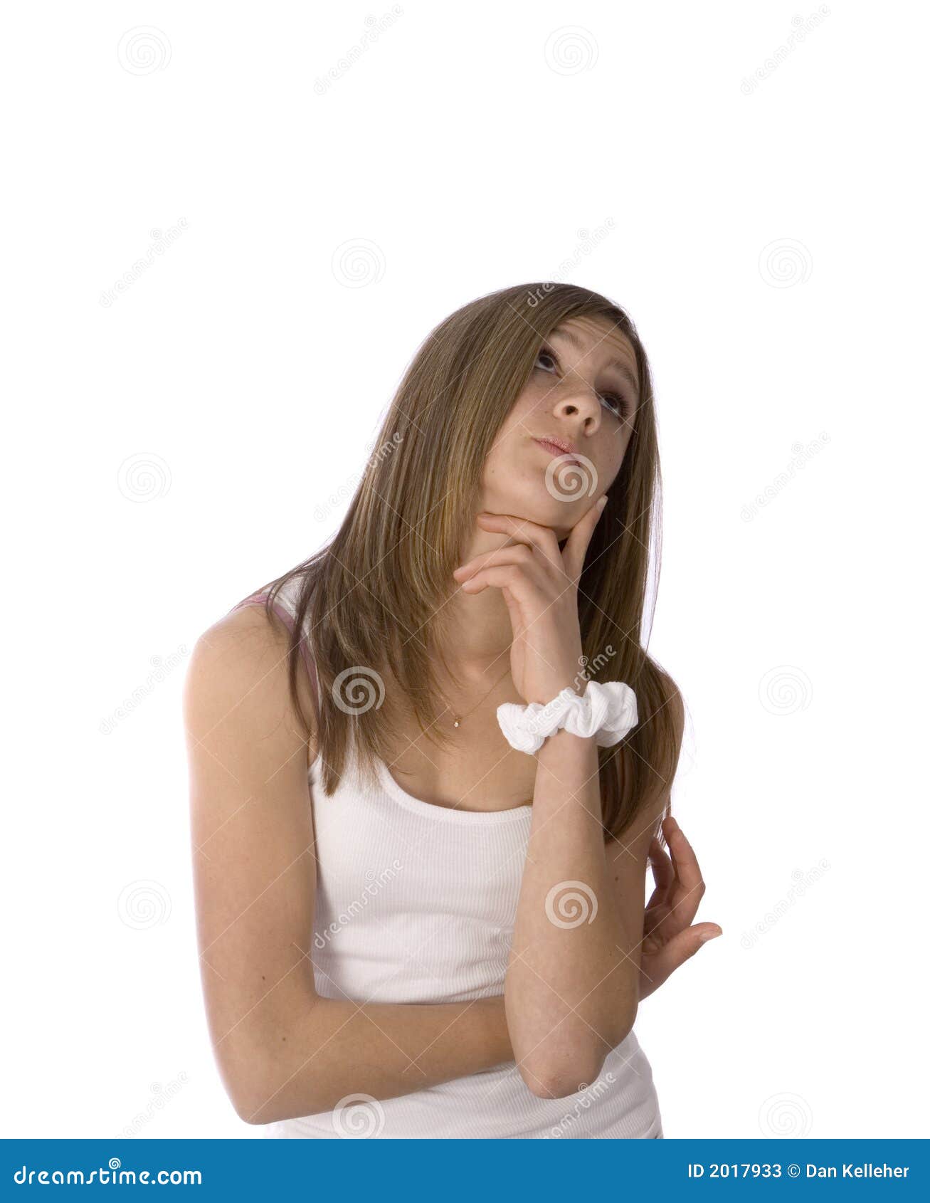 Teenager thinking stock image. Image of decision, happy - 2017933