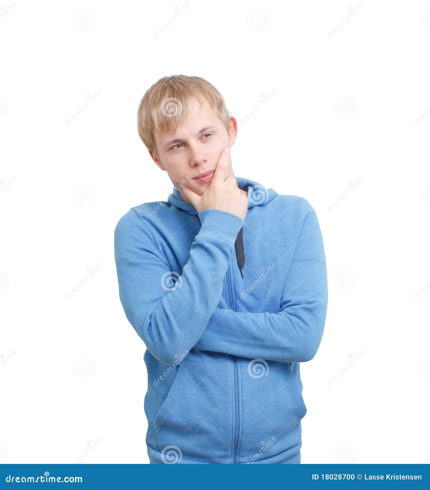 Teenager wondering stock photo. Image of pensive, person - 18028700