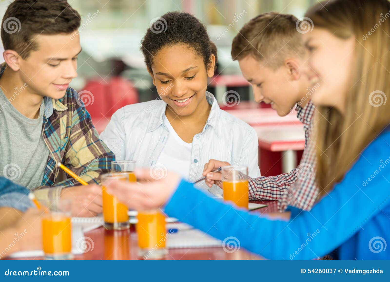 Teenagers stock image. Image of college, female, happy - 54260037