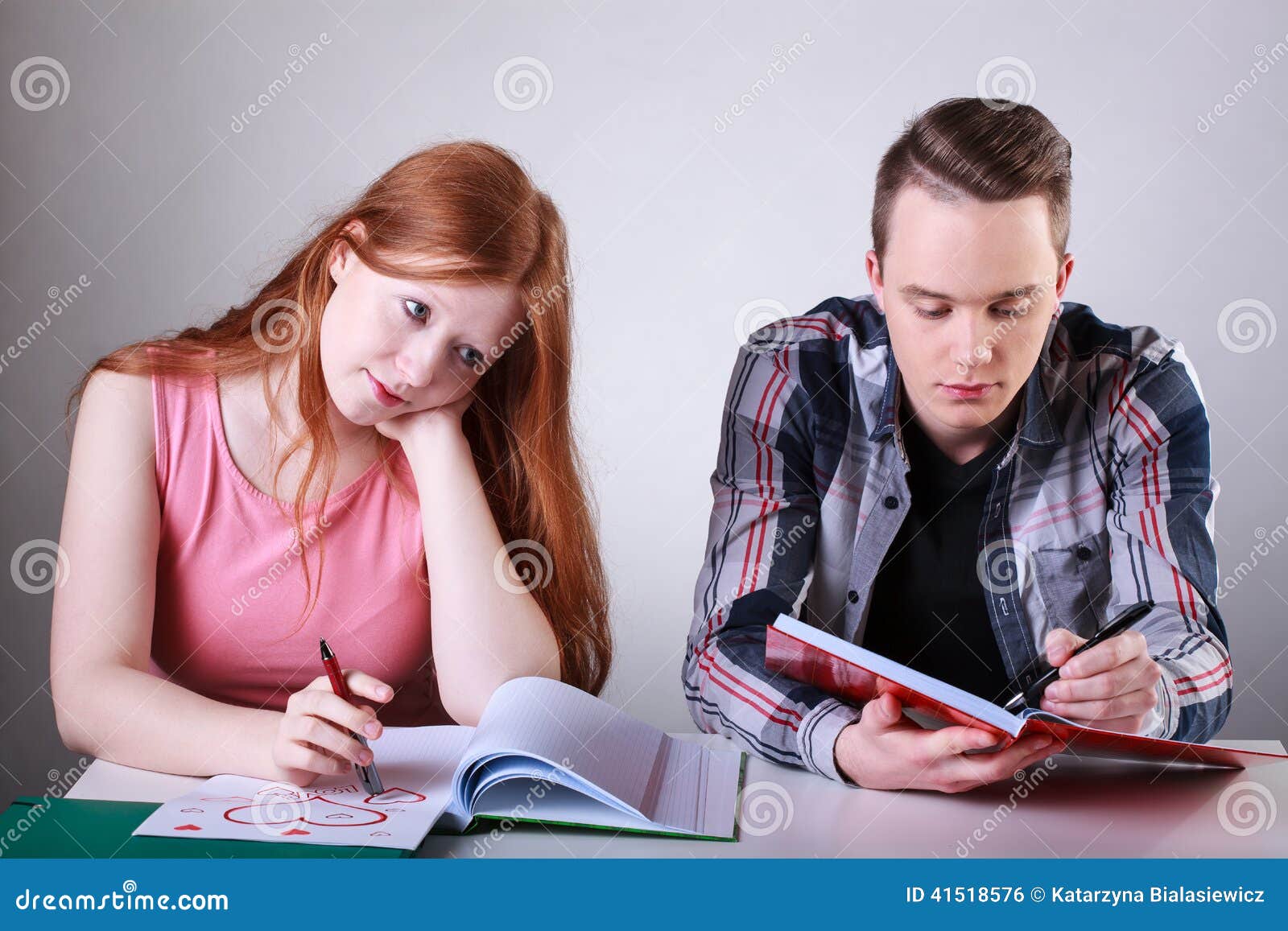 Teenagers with Learning Disabilities Stock Photo - Image of classroom ...