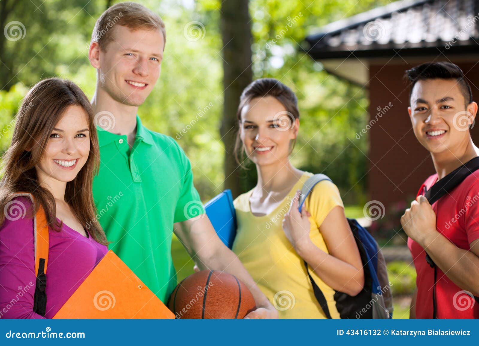 Teenagers after school stock photo. Image of cultural - 43416132
