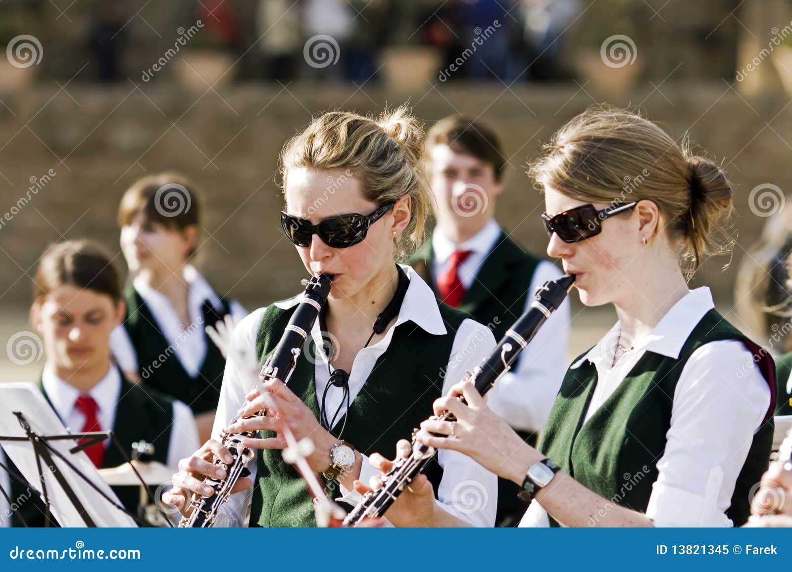 Teens musicians editorial image. Image of background - 13821345
